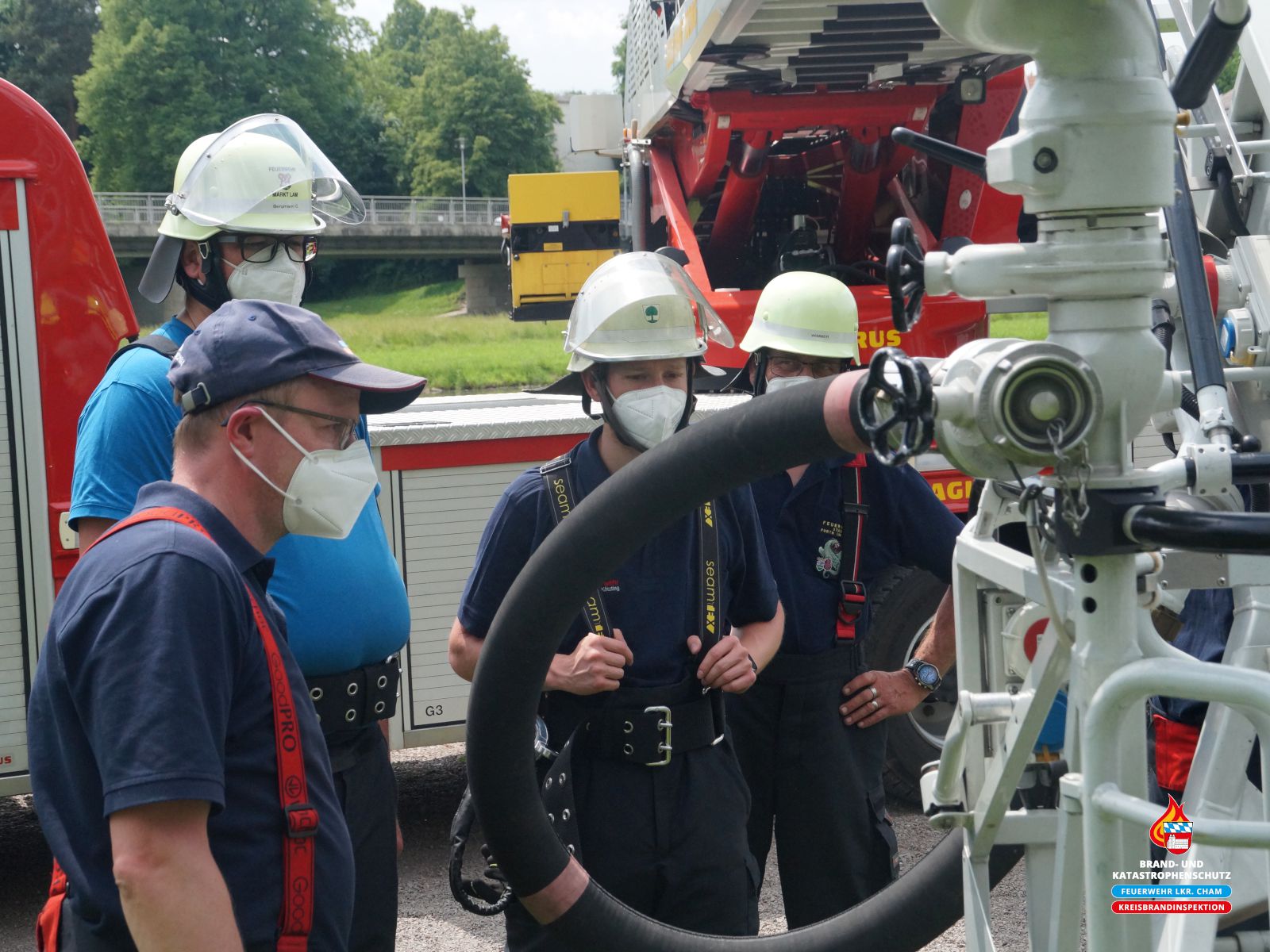 Drehleitermaschinistenlehrgang in Roding - Feuerwehr Landkreis Cham