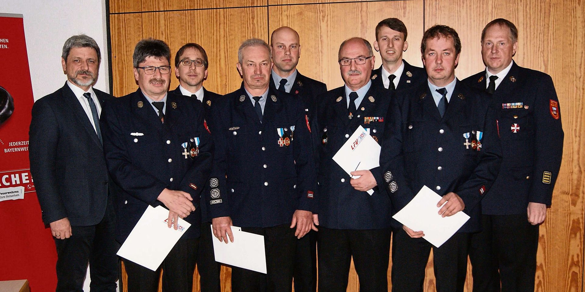 Dienstversammlung des Inspektionsbereichs Roding - Feuerwehr Landkreis Cham