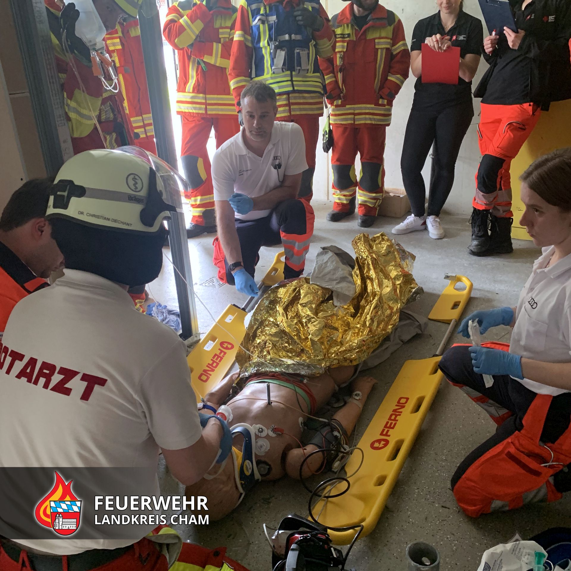 Trauma-Tag in Lappersdorf: Reibungslose Kommunikation kann Leben retten ...