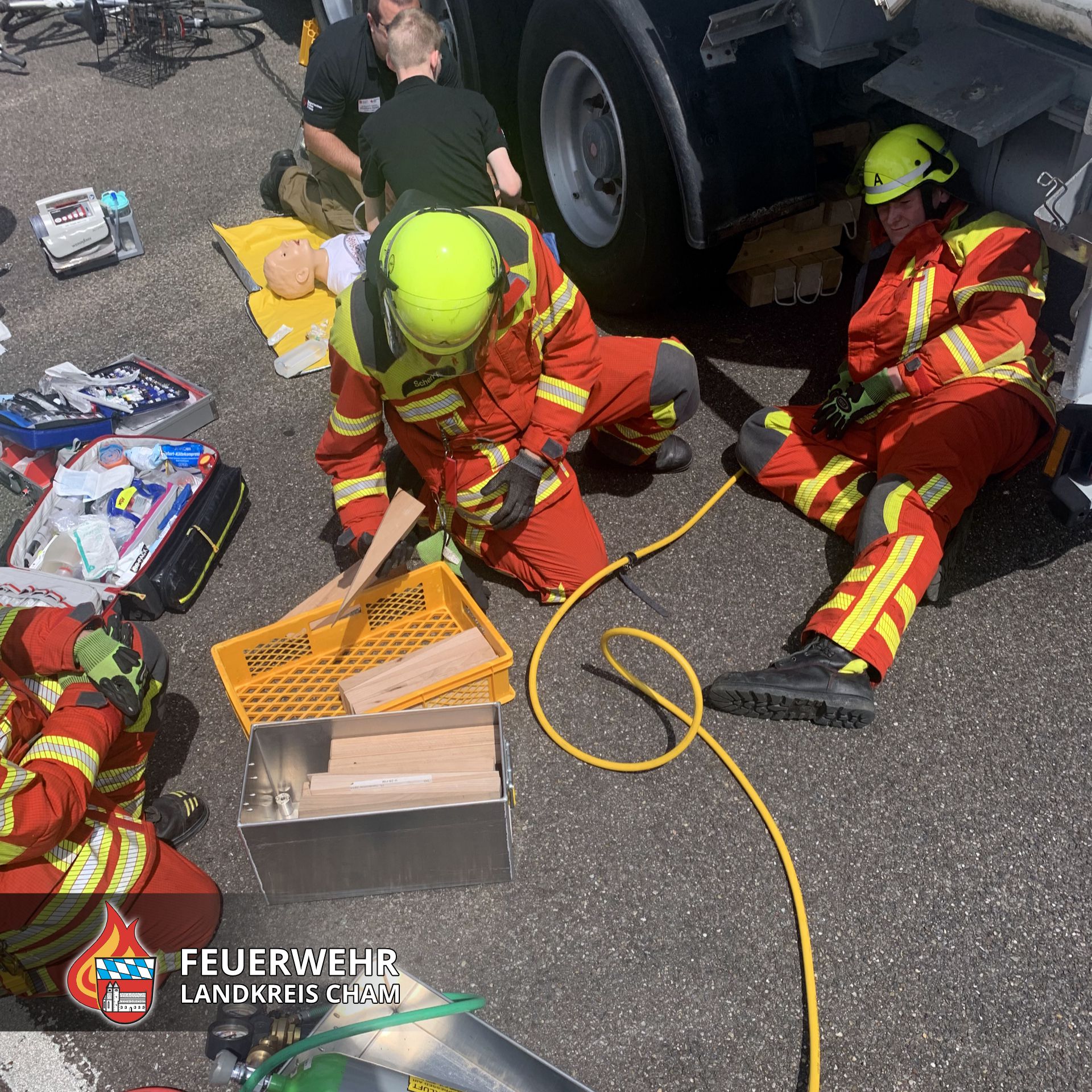 Trauma-Tag in Lappersdorf: Reibungslose Kommunikation kann Leben retten ...