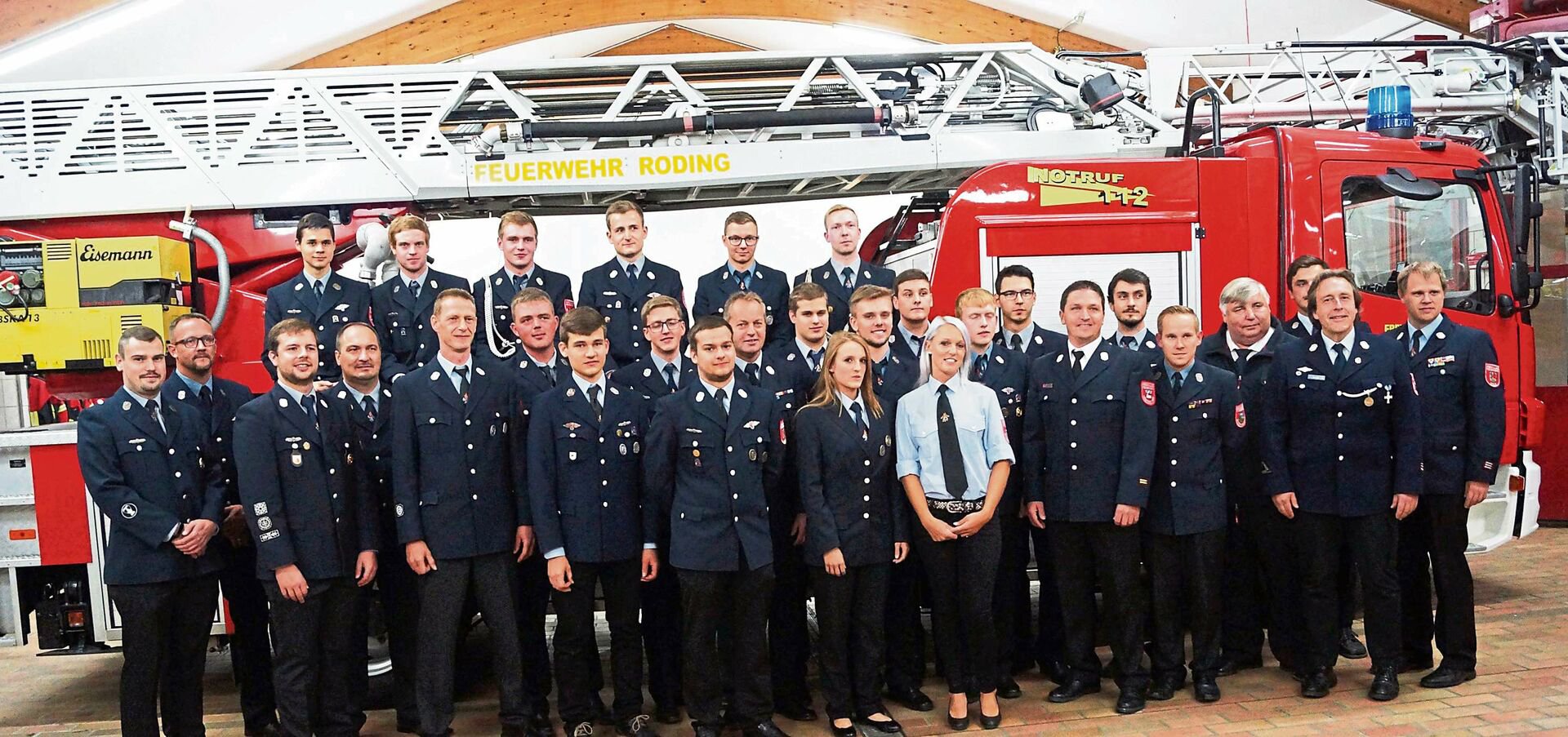 19 Atemschutzgeräteträger aus dem Inspektionsbereich Roding ausgebildet ...